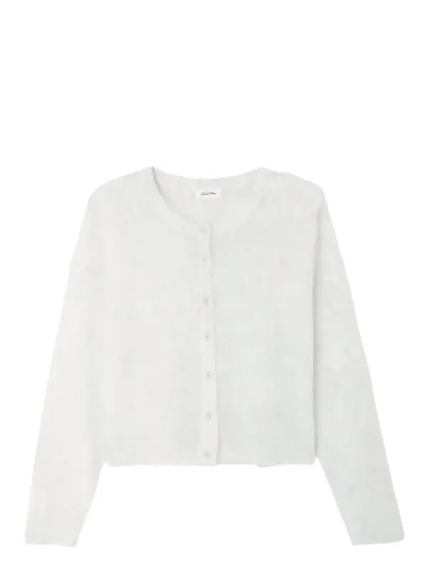 American Vintage Bodyrow Long-sleeved Cardigan - Neutrals