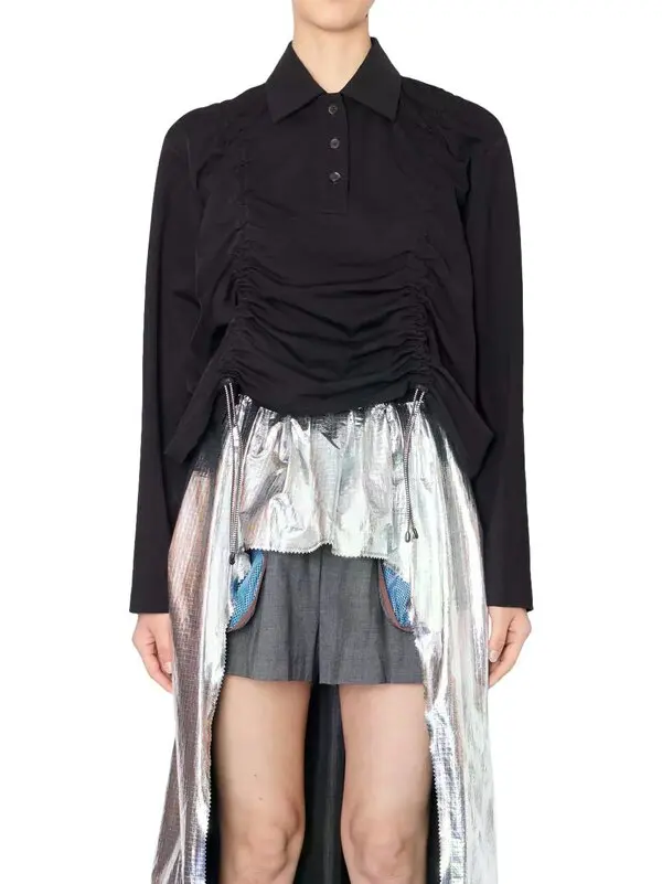 Kolor Ruched Top - Black