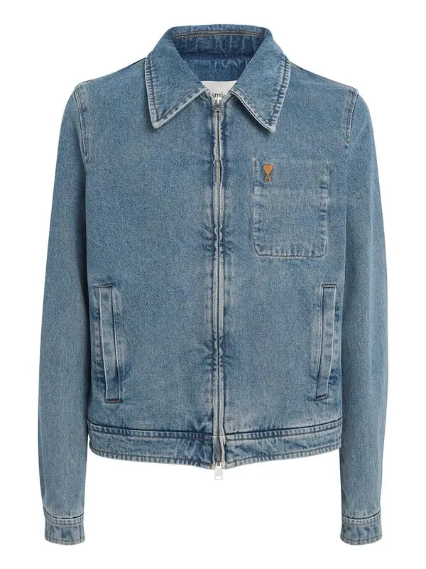 Ami De Coeur Denim Jacket - Blue