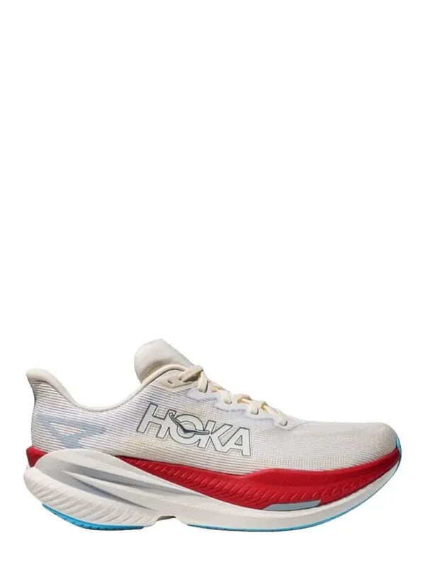 Hoka One One Mach X 3in - White/alabaster