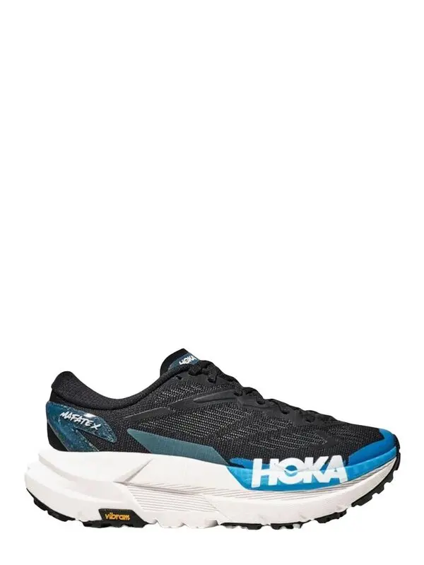 Hoka One One Mafate X Athletic Sneakers - Black/skyward Blue