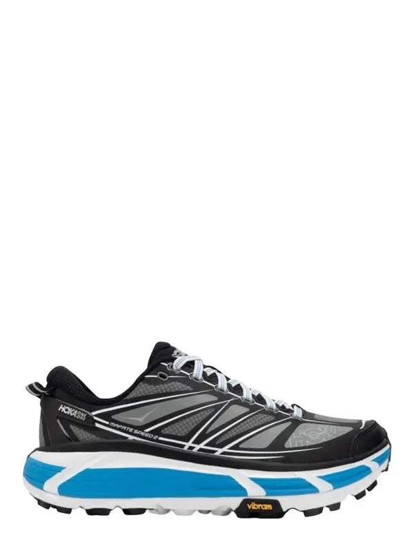 Hoka One One Mafate Speed 2 - Black/white/blue