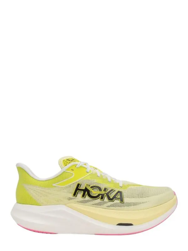 Hoka One One Rocket X 3in - Sunlight/neon Hoka Citrus