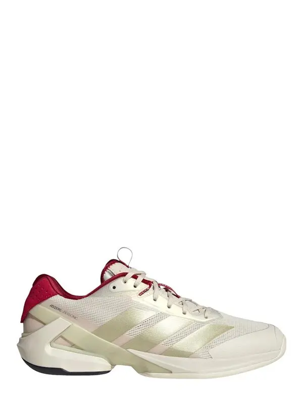 Adidas Adizero Ubersonic 5 Sneakers - Chalk White/ice Gold Met./legend Ink