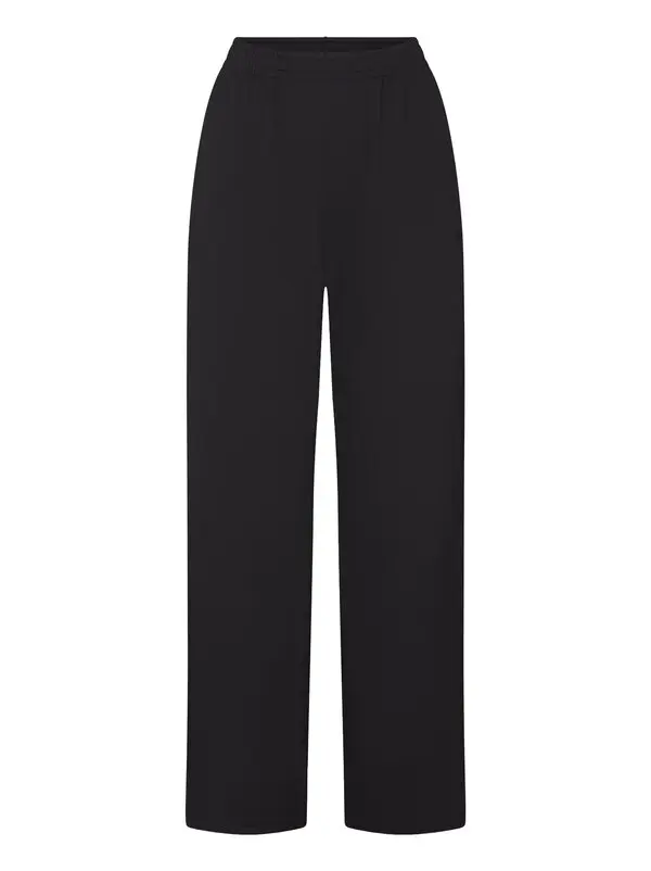 SKIMS Wide Leg Airy Pants - Obsidian