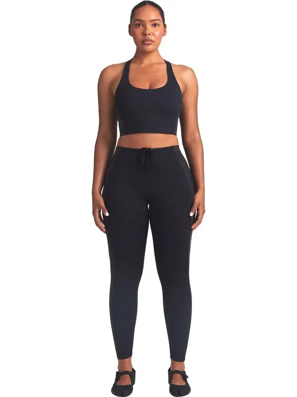 SKIMS 29" Legging | Blue | | Nike Matte Shine Mix - Obsidian And Igneous