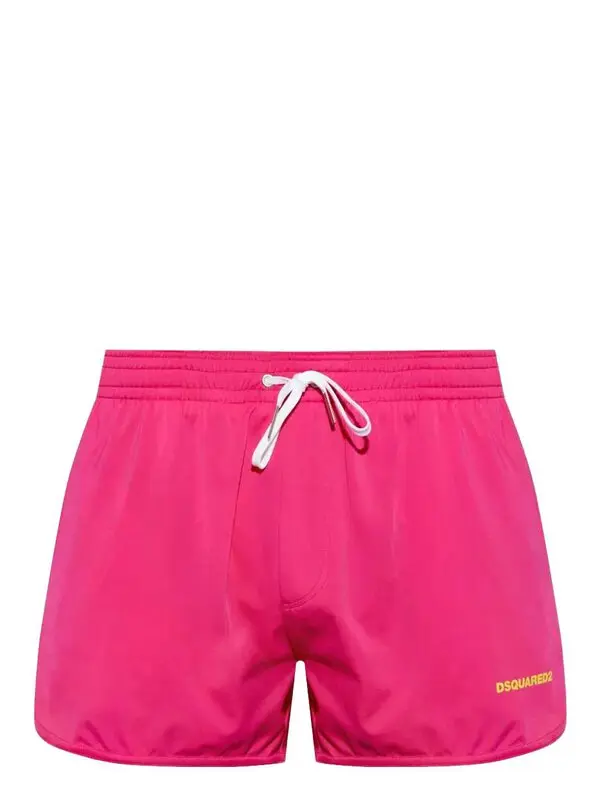 Dsquared2 Drawstring Swim Shorts - Pink