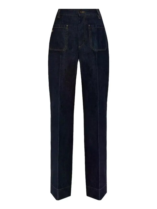Victoria Beckham Alina Jeans - Blue