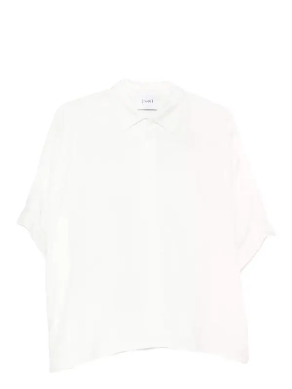 NUDE Short-sleeve Shirt - White
