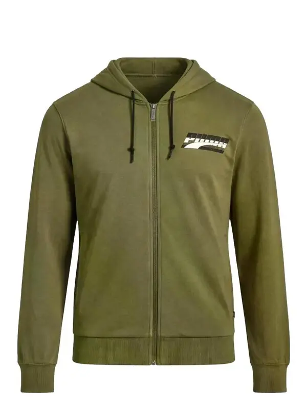 PUMA Graphic Hooded Jacket - Green