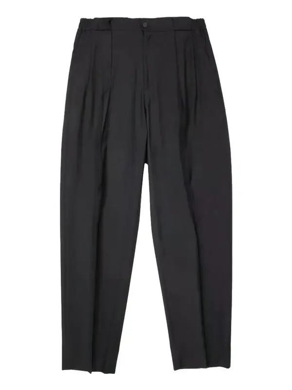 BRIGLIA 1949 Pleated Trousers - Black