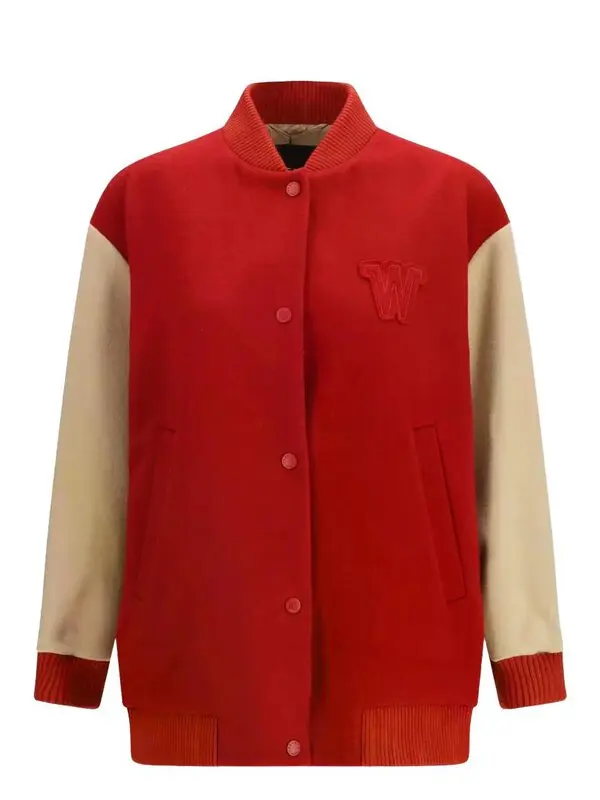 Max Mara Ellisse Bomber Jacket - Red