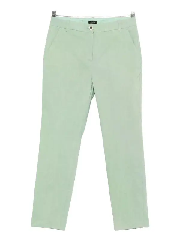 Pinko Bello Straight-leg Trousers - Green