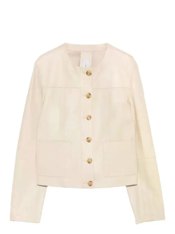 BULLY Button Pocket Jacket - Neutrals