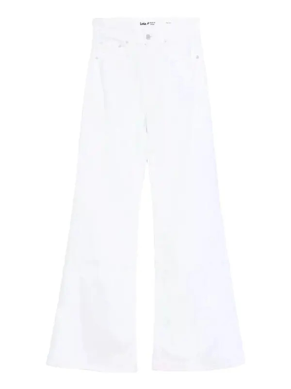 LOIS Palas Flared Jeans - White