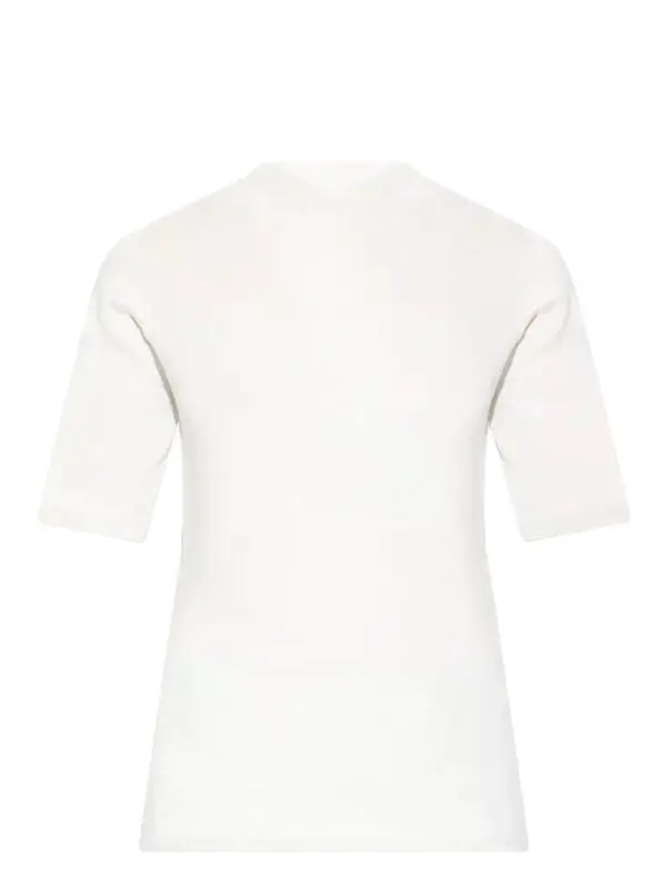 Fabiana Filippi Fine-knit T-shirt - White