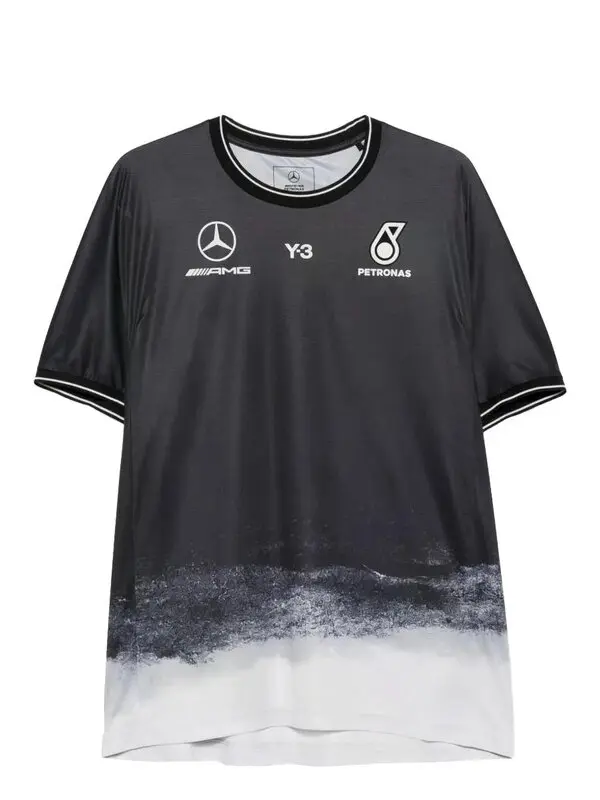 Y3 X Mercedes-amg Petronas F1 Short-sleeve T-shirt - Grey