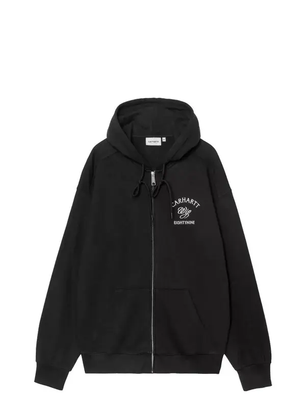 Carhartt Work In Progress Hooded Zip-up - Black