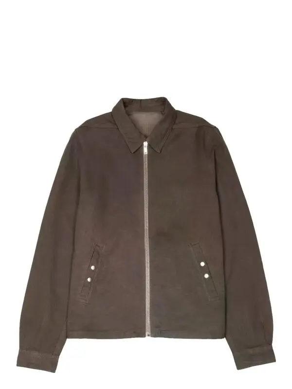 Rick Owens Zip-front Jacket - Brown