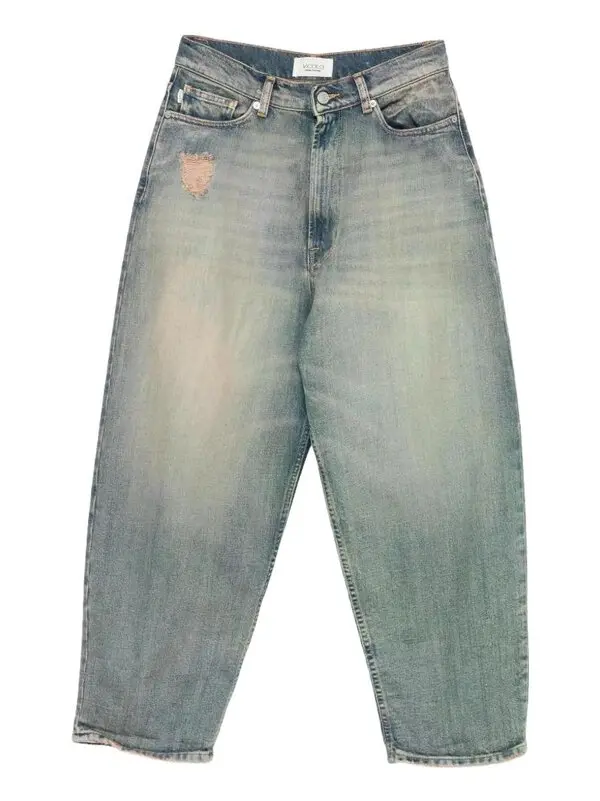 VICOLO Laila Buttoned Jeans - Blue