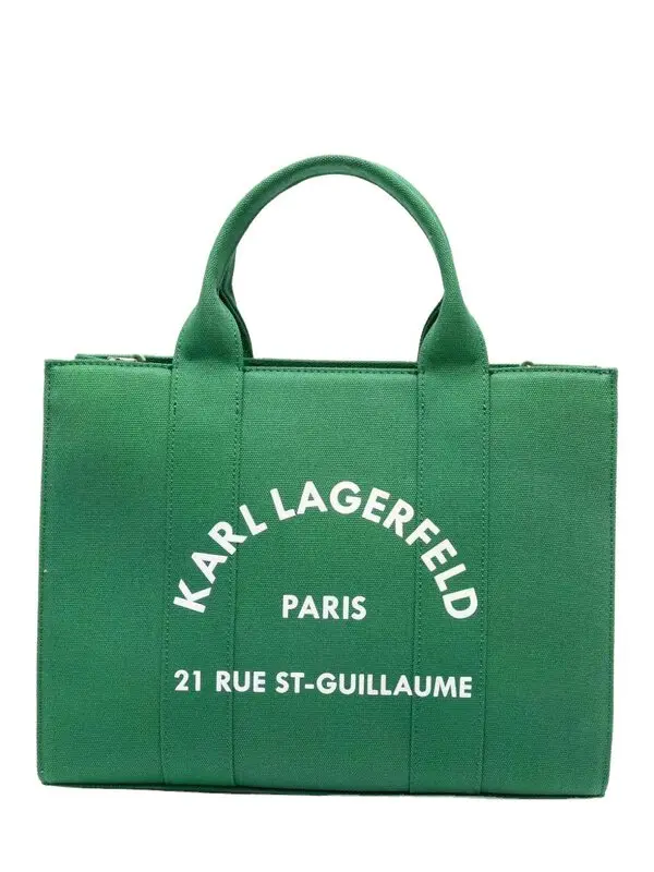 Karl Lagerfeld Logo-print Tote Bag - Green