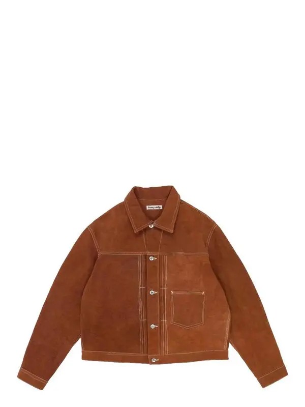 STORY MFG. Patch-pocket Jacket - Brown