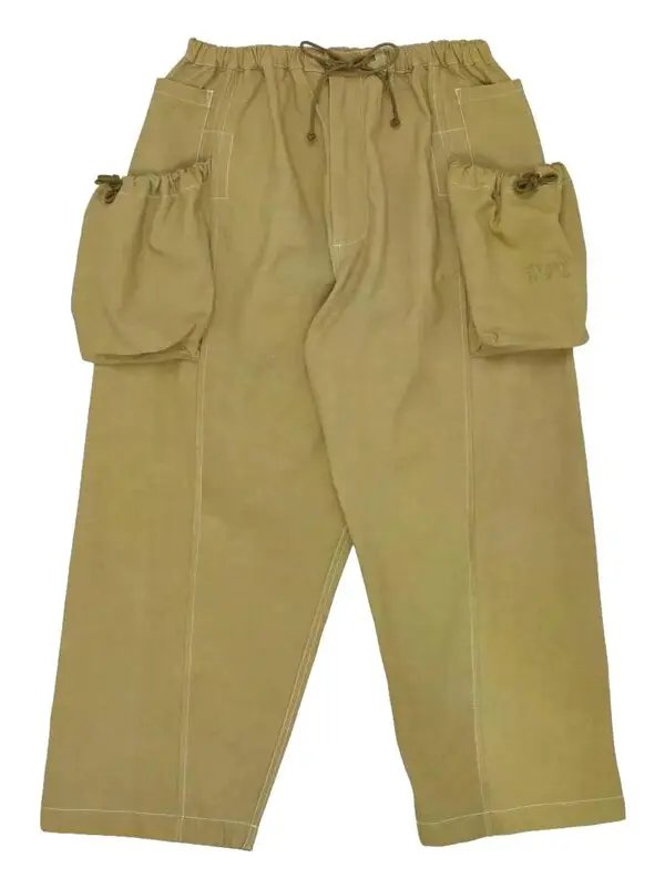 STORY MFG. Salt Drawstring Trousers - Green