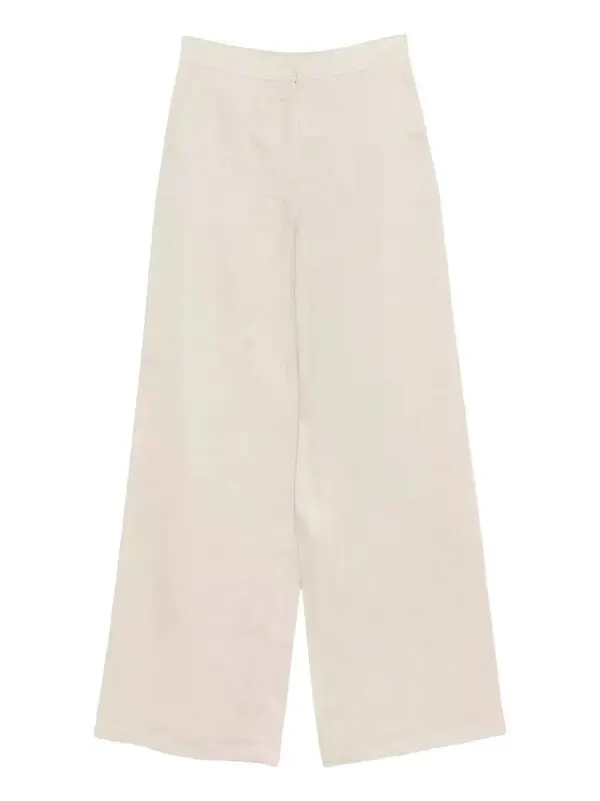 Max Mara Tapioca Palazzo Pants - Neutrals