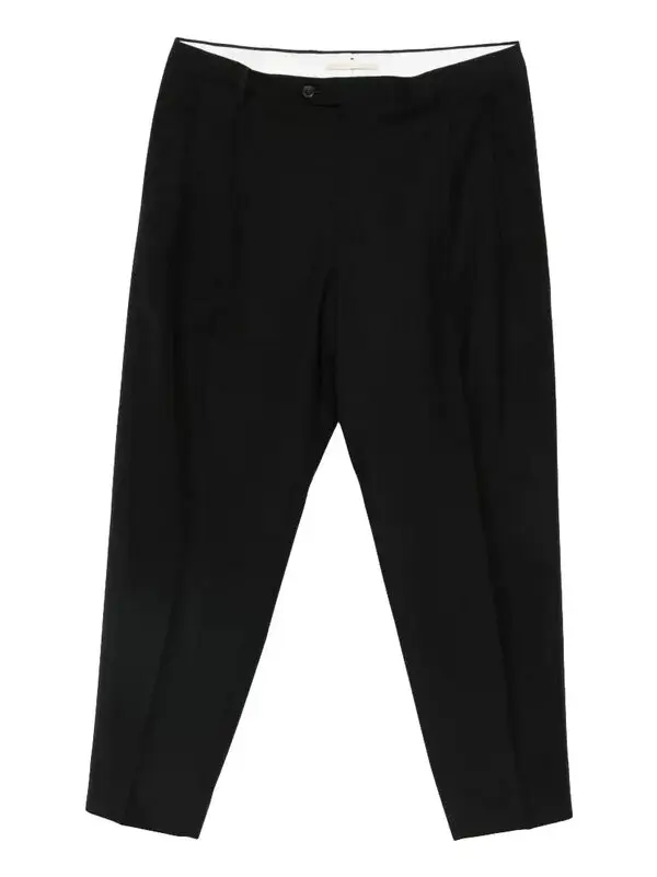 BRIGLIA 1949 Pleated Trousers - Black