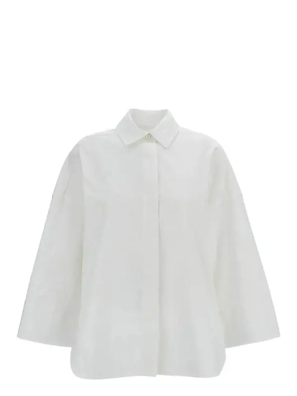 Alberto Biani Three-quarter-sleeve Shirt - White