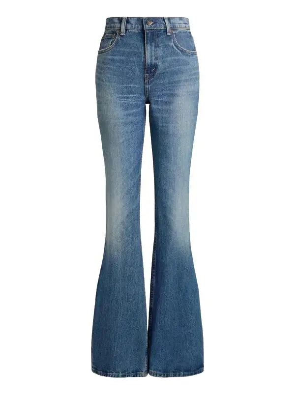 Polo Ralph Lauren High-waisted Flare Jeans - Blue