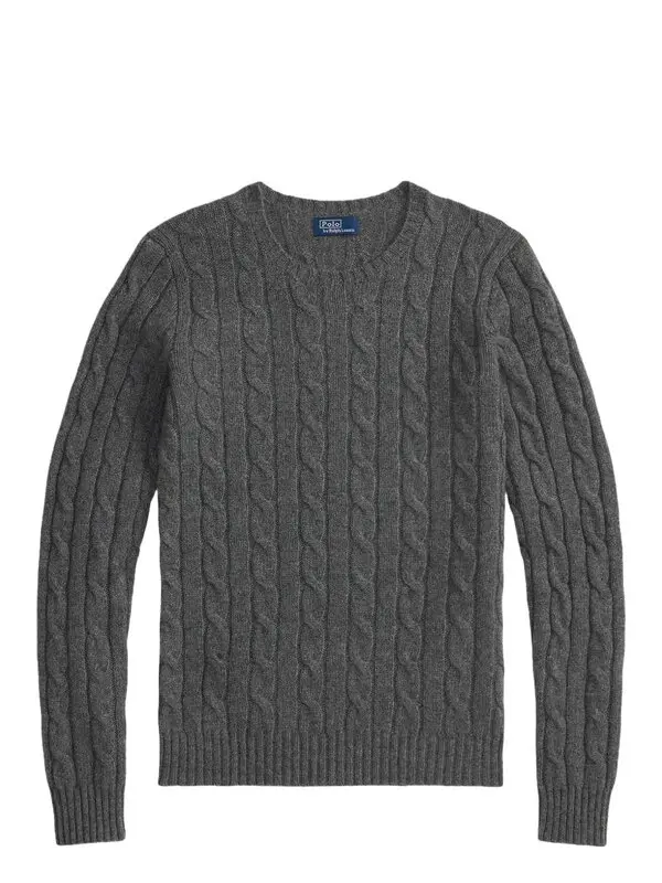 Polo Ralph Lauren Cable-knit Cashmere Jumper - Grey