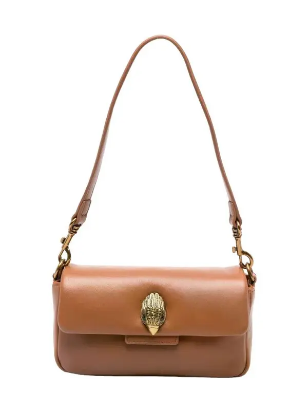 Kurt Geiger Mini Oxford Leather Shoulder Bag - Brown