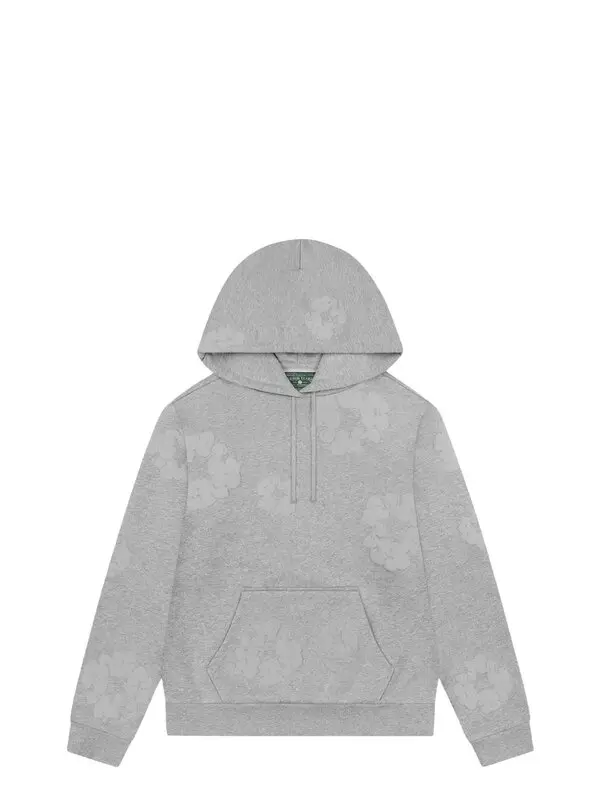 DENIM TEARS Wreath Cotton Hoodie - Grey