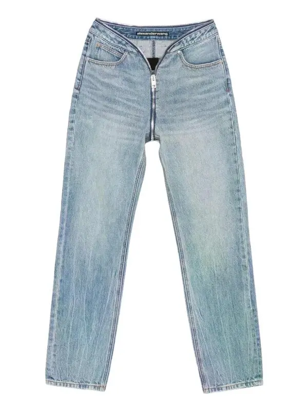 Alexander Wang Zip Jeans - Blue