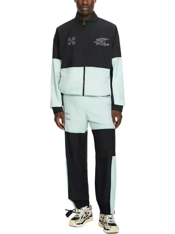 Off-White Marker Cuffed Track Pants - Black