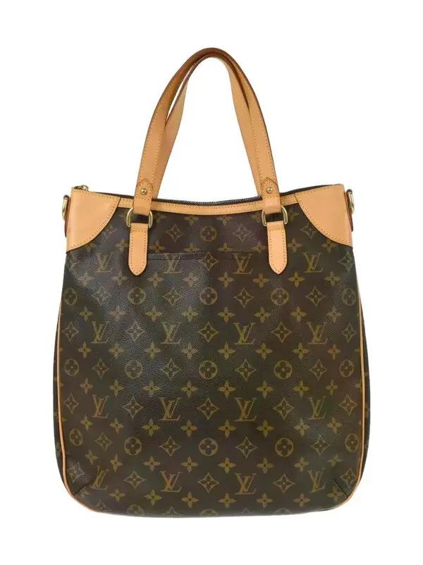 LOUIS VUITTON 2009 Gm Odeon Tote Bag - Brown