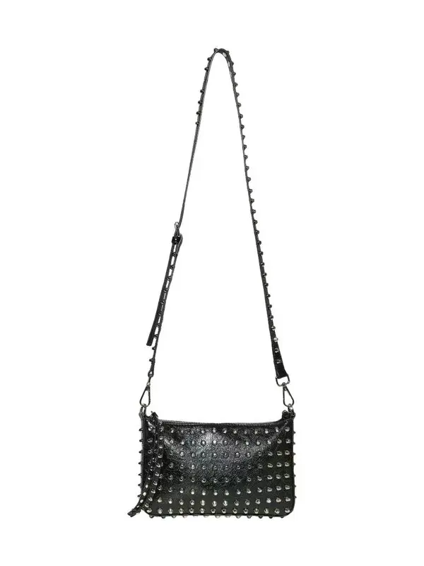 John Richmond Studded Mini Shoulder Bag - Black