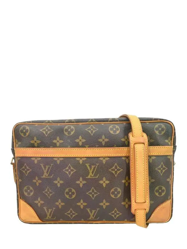 LOUIS VUITTON 2003 Trocadero 30 Monogram Shoulder Bag - Brown