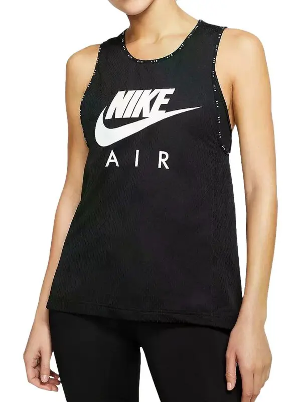 Nike Logo-print Tank Top - Black