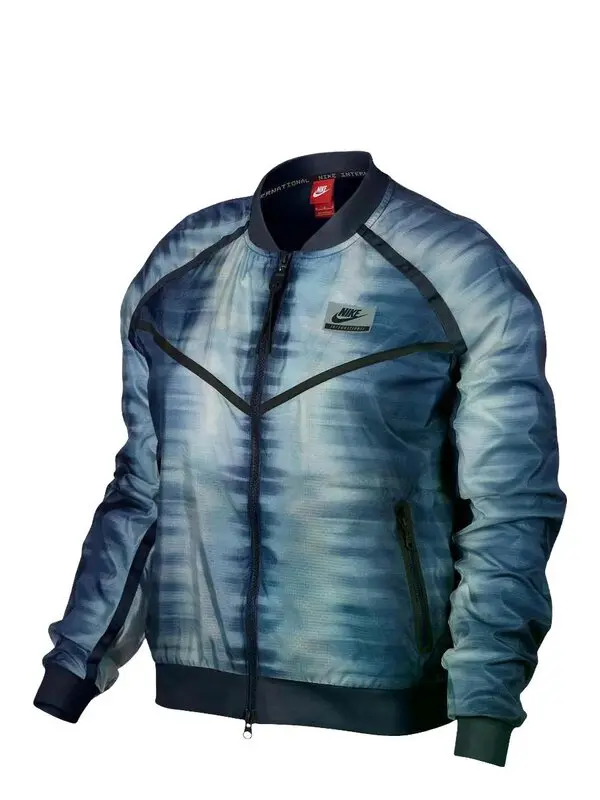 Nike Zip-up Bomber Jacket - Blue