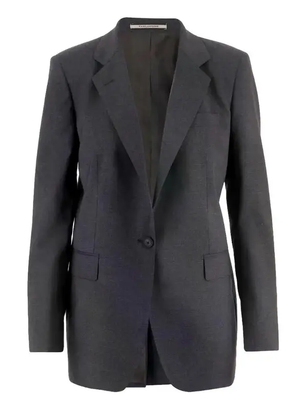 Tagliatore Adrianne Single-breasted Blazer - Grey