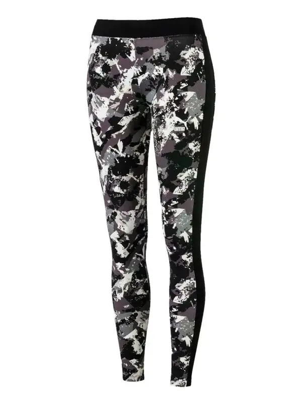 PUMA Archive All-over Logo-print Leggings - Black