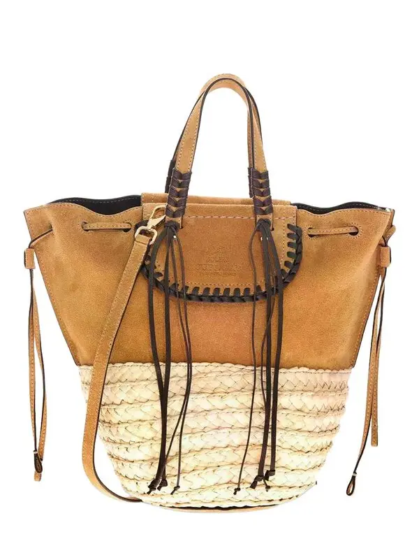 CUBA LAB Bolero Leather Tote Bag - Neutrals