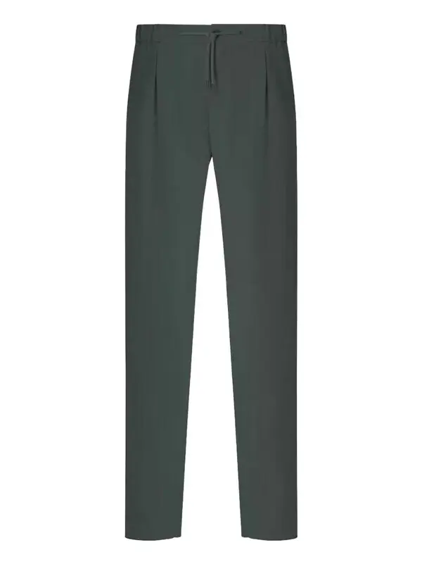 Giorgio Armani Single-pleat Trousers - Green
