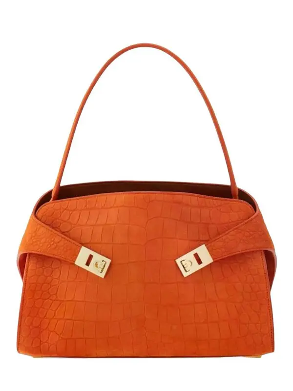 FERRAGAMO Hug Shoulder Bag - Orange