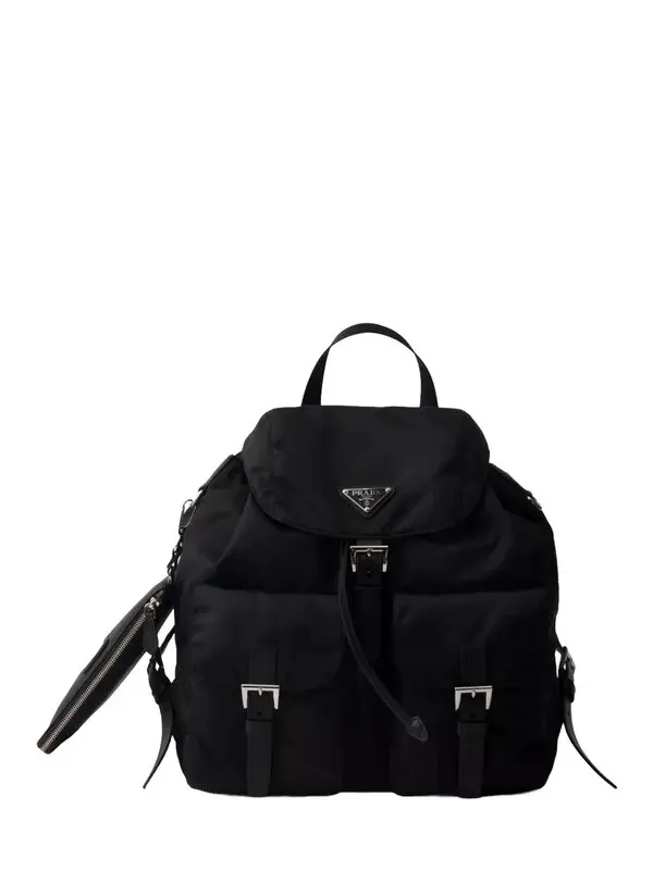 Prada Medium Re-nylon Backpack - Black