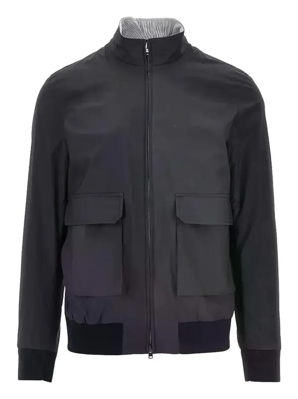 Herno Flap-pocket Bomber - Blue
