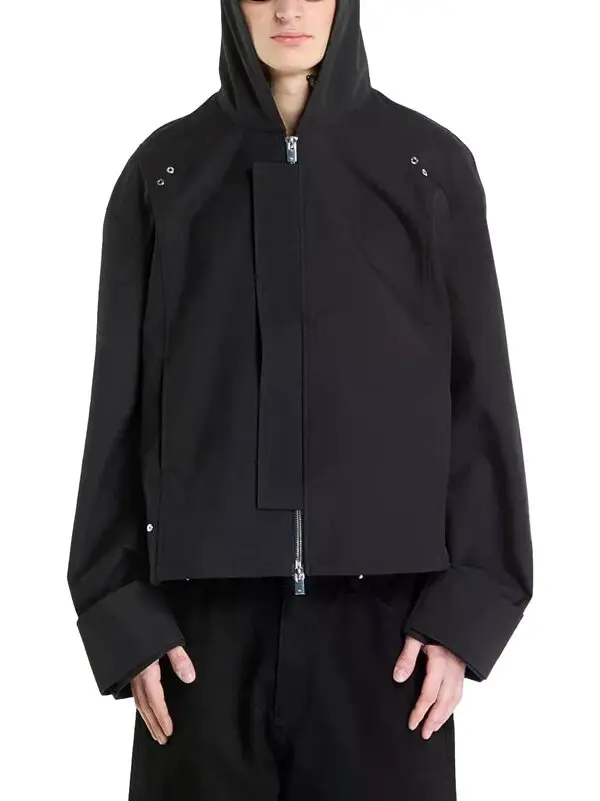 HELIOT EMIL Akhal Hooded Jacket - Black