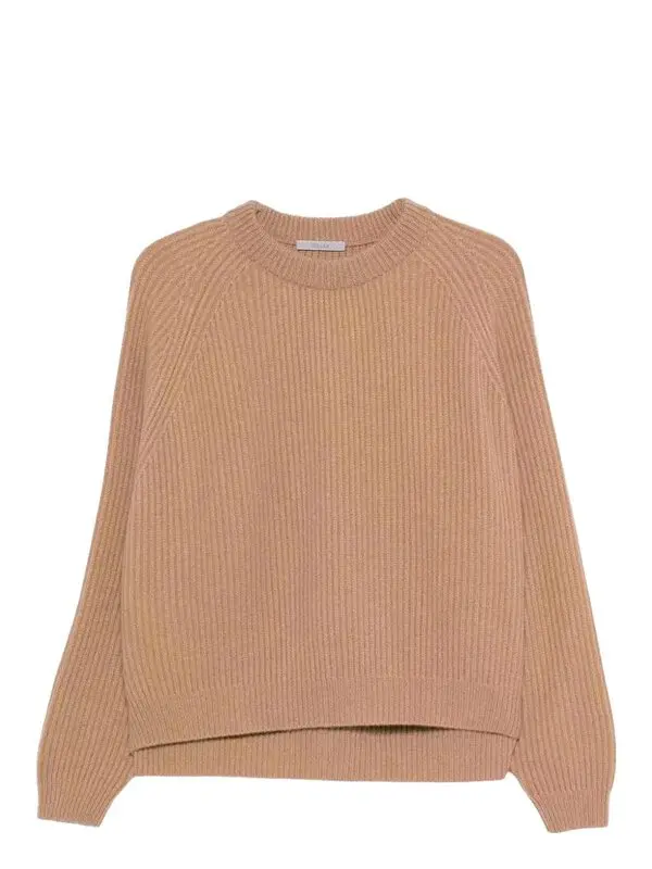 Dusan Ribbed Crew-neck Sweater - Neutrals